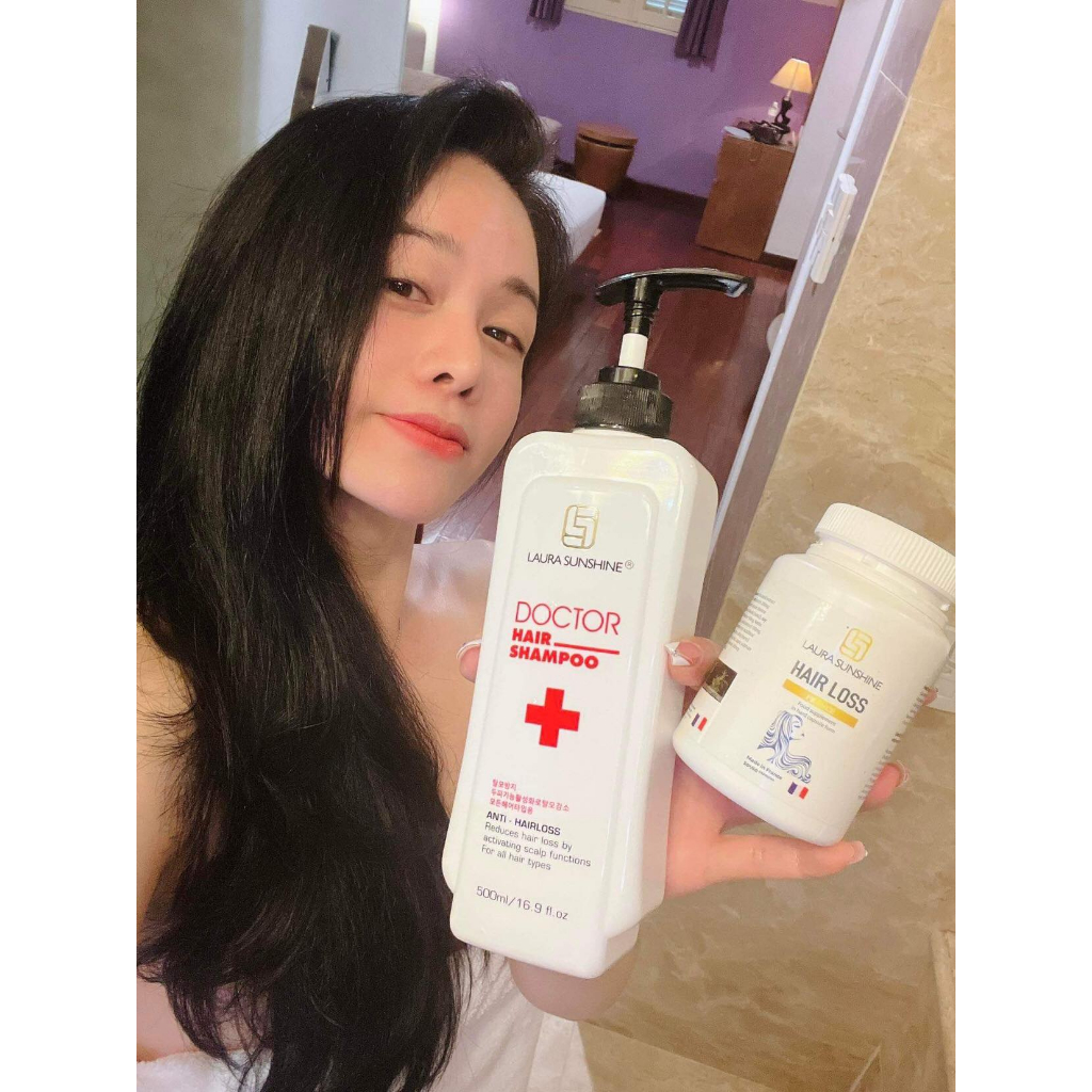 [Chính Hãng+Tặng mẫu NH] 4 Chai Dầu gội Doctor Hair - Laura Sunshine (500ml/chai) | Shopee Việt Nam