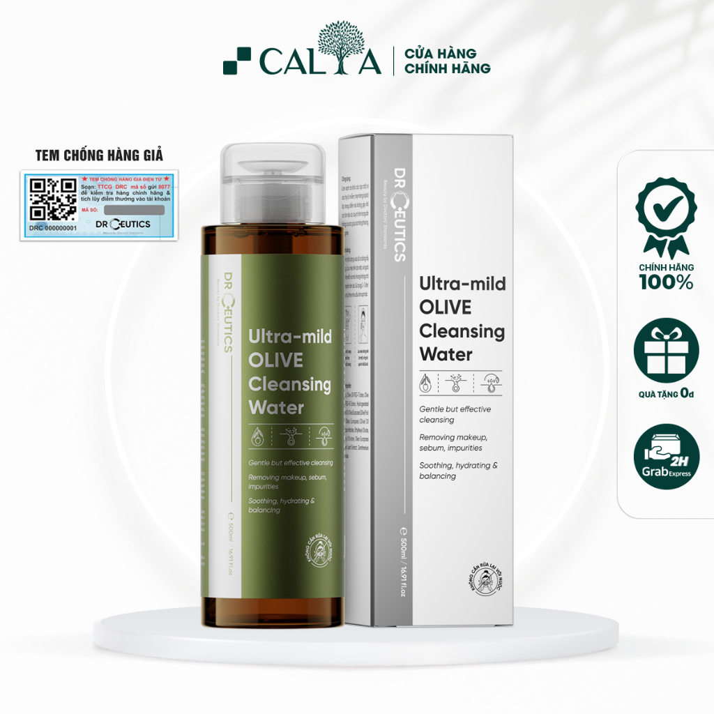 Nước Tẩy Trang DrCeutics Sạch Sâu Mọi Loại Da- Dr.Ceutics Ultra-Mild ...