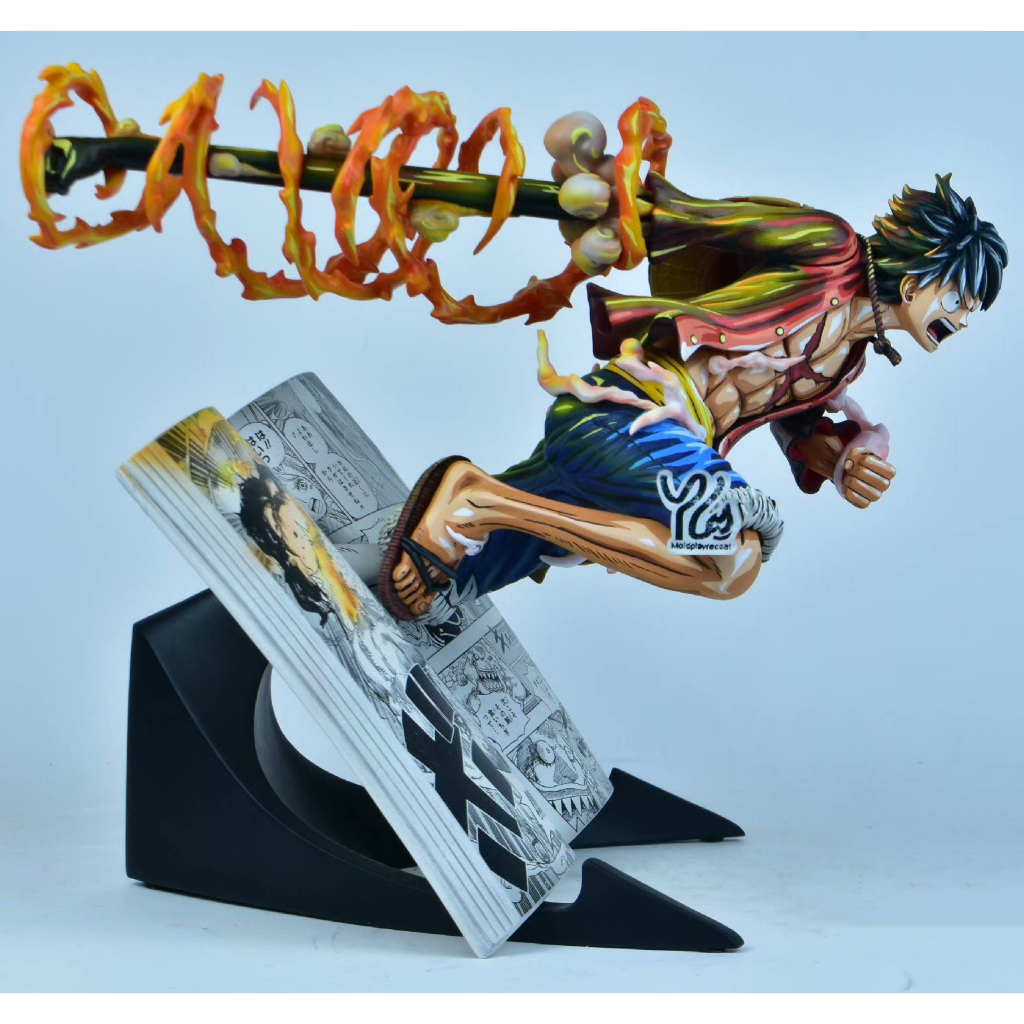 Mô hình chibi luffy gear 2 zoro nami franky - mô hình one piece ( tặng ...