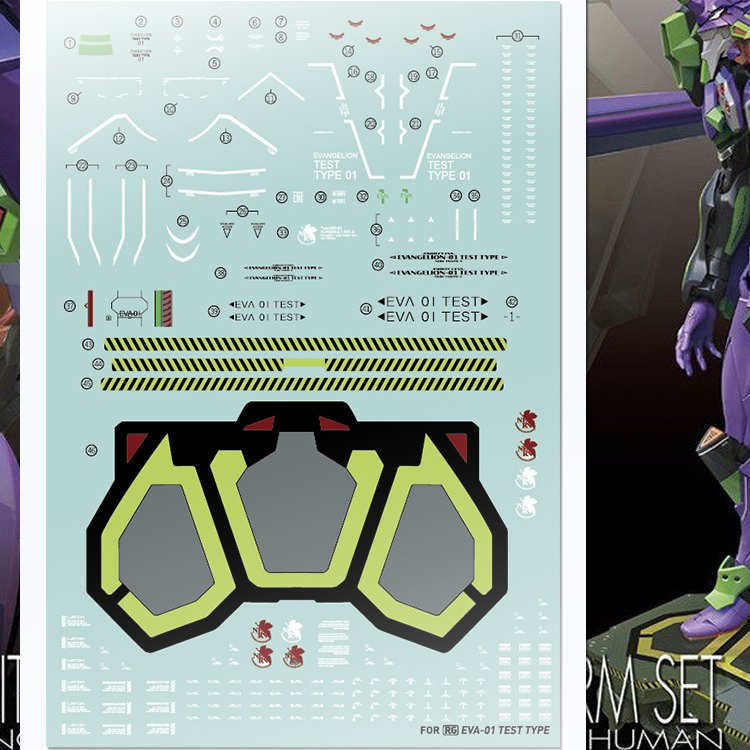 Decal nước RG EVA 01 | Shopee Việt Nam