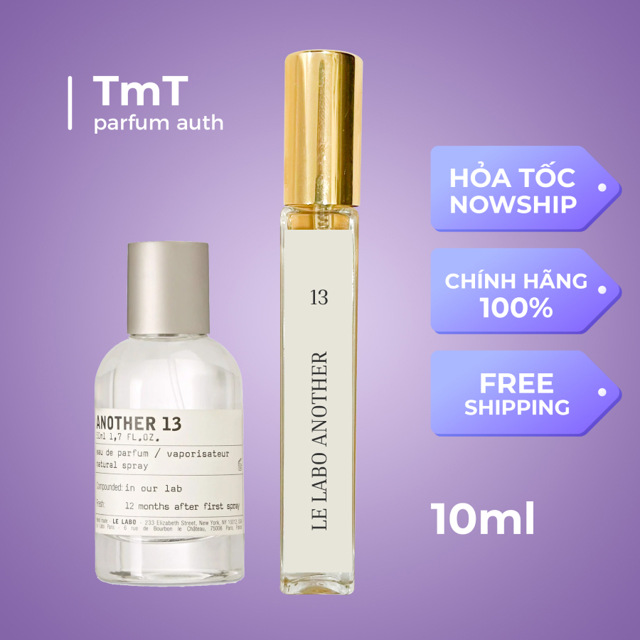 Nước hoa chiết Unisex Le Labo Another 13 10ml, chính hãng giá tốt - TMT ...