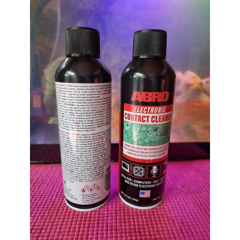 Dung Dịch Vệ Sinh Điện Tử ABRO ELECTRONIC CONTACT CLEANER EC-533 163g ...