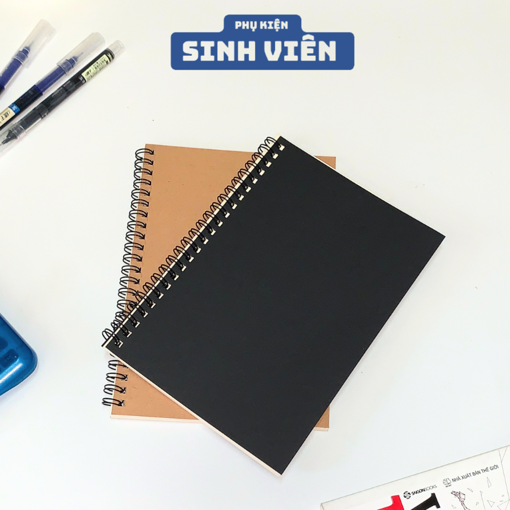 Sổ Tay - Notebook - Giấy Kem Trơn Ăn Chì, Không Kỵ Tẩy | Phụ Kiện SInh ...