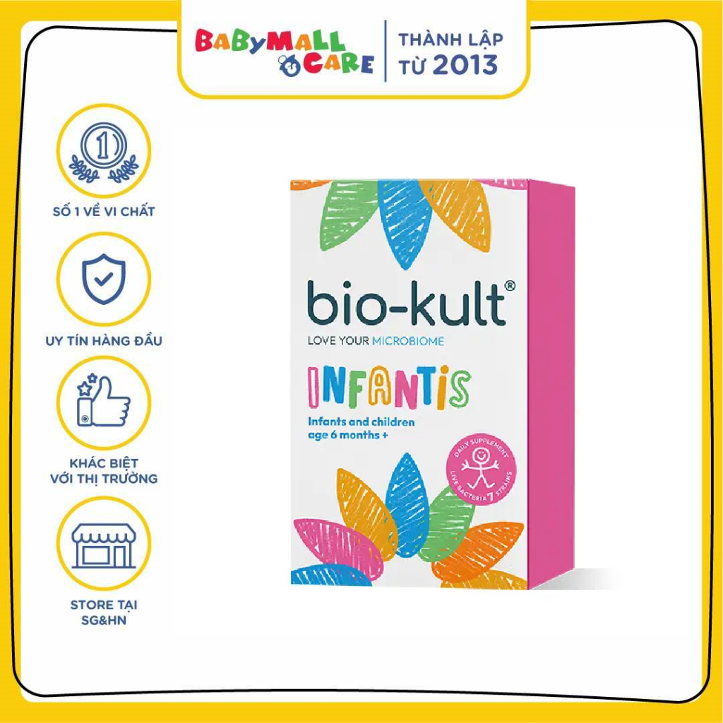 Men Vi Sinh Bio-Kult Infantis Probiotic - 16 Sachets Cho Bé Từ 6m ...