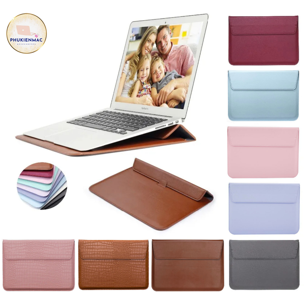 Túi đựng Macbook, Bao da laptop chống sốc bảo vệ máy 13.3/14/15.4inch ...
