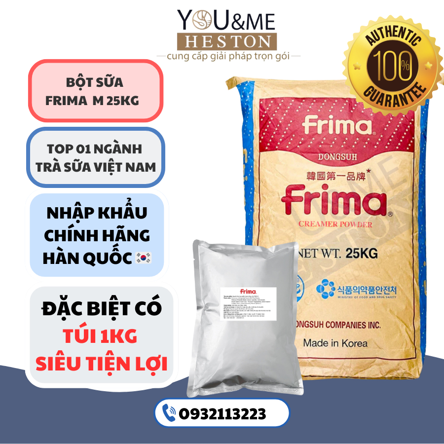 [HOẢ TỐC] Bột sữa Frima 25kg (tổng đại lý) Frima M | Shopee Việt Nam