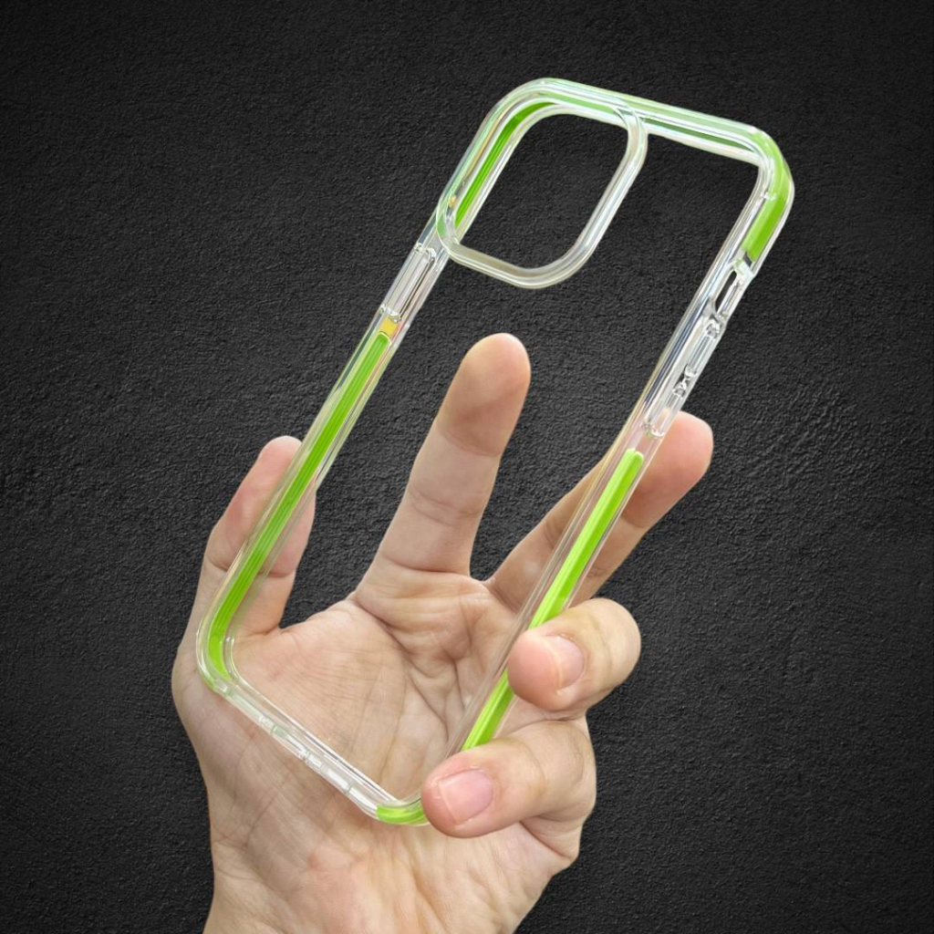 Ốp lưng chống ố lưng iPhone 15 Pro Max viền màu- Ốp 15 plus chống shock ...
