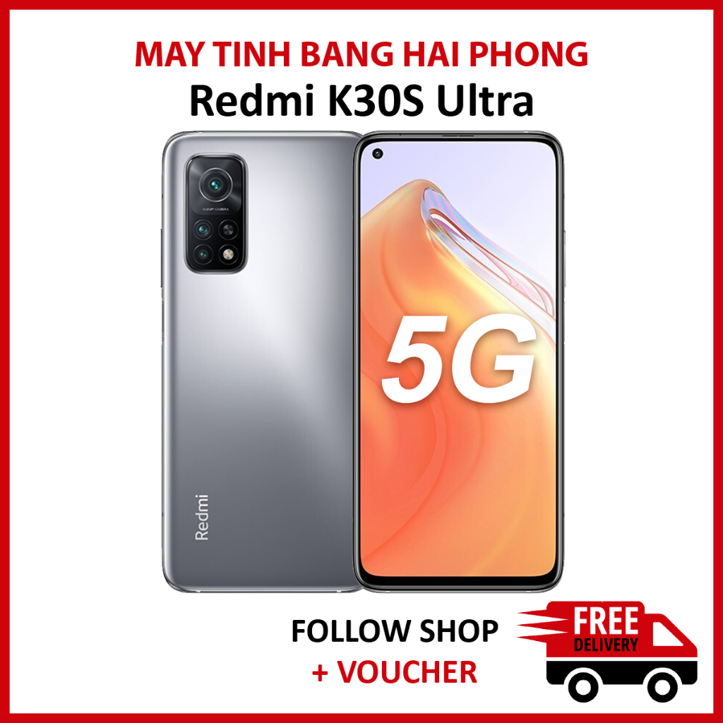 Điện thoại Xiaomi Redmi K30s Ultra rom quốc tế, RAM 8/128GB màn Full HD+ 144Hz chip Snapdragon ...