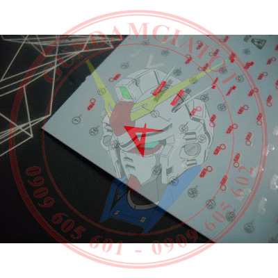 Decal nước cho mô hình Gundam RG/HG RG01 - RG15 (RG 01 - RG 15 ...
