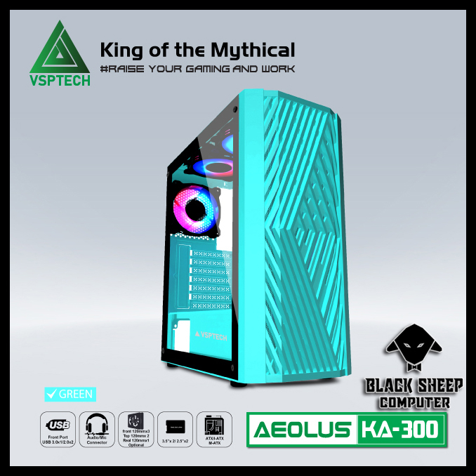 Vỏ Case VSP KA300 GREEN | Shopee Việt Nam