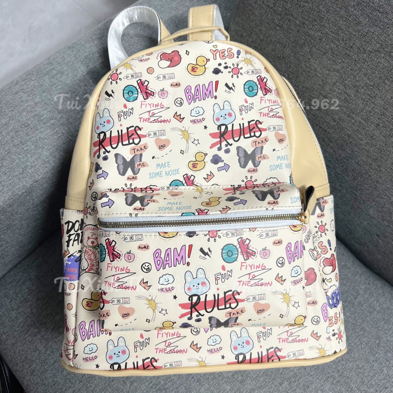 Balo Đi Học Ba Lô Da Thời Trang Nam Nữ BALO GẤU CUTE SIÊU ĐẸP CHẤT ...