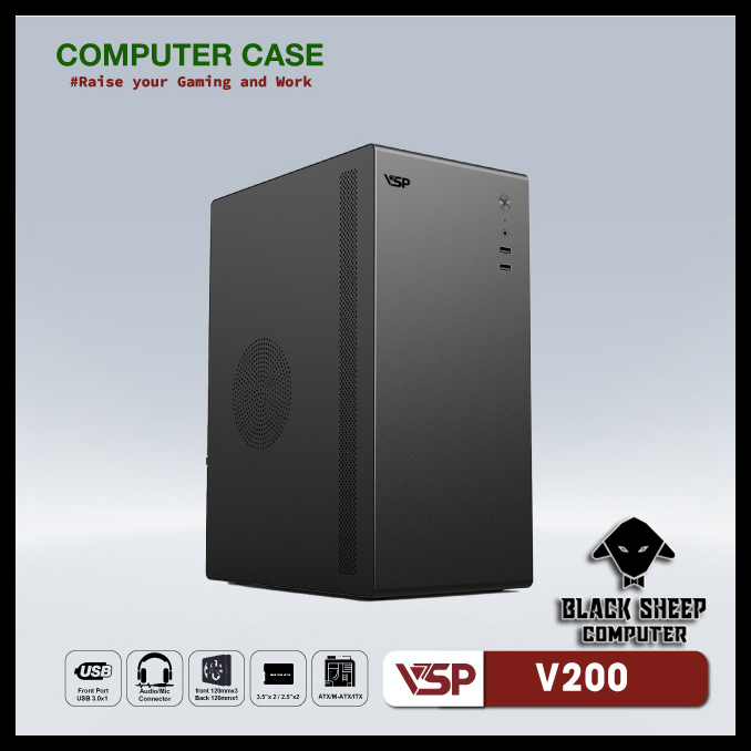 Vỏ Case VSP V200 BLACK | Shopee Việt Nam