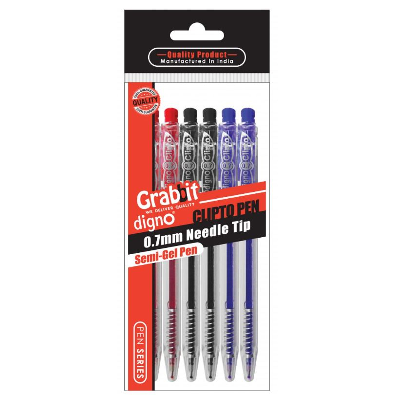 VPP Grabbit - Combo 5 Bút Bi Grabbit Mực Comfy Semi Gel Pen 0.7mm ...