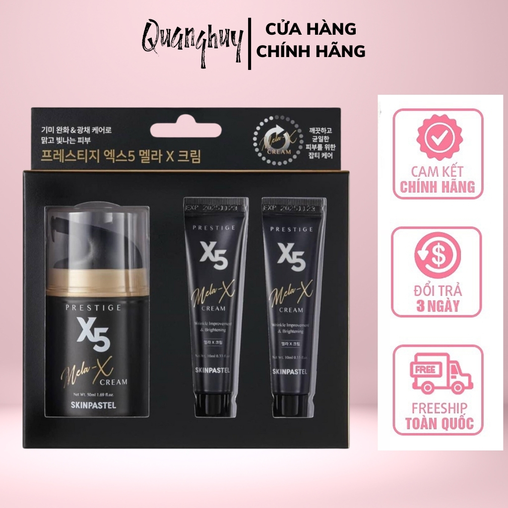 (Sale Lỗ Date 02.2026)Sét kem nám X5 MelaX Skinpastel | Shopee Việt Nam