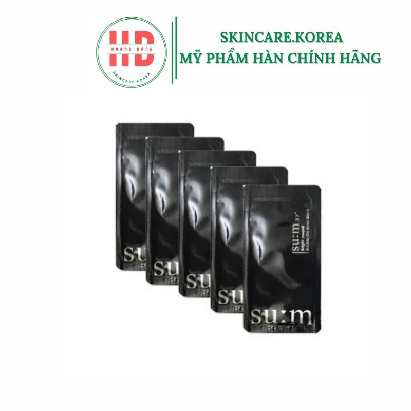1 miếng Mặt nạ thải độc Sum 37 Bright Award Bubble De Mask Hàn Quốc 2ml ...