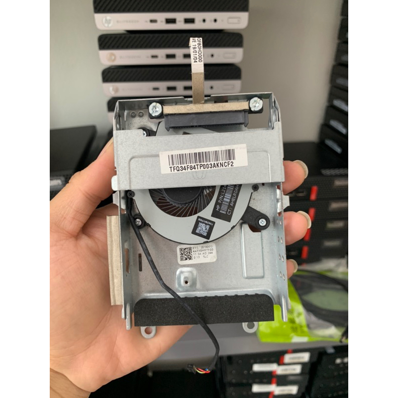 Khay HDD/SSD 2,5 inch và quạt HDD cho máy tính mini HP 800 G4, G5 phiên ...