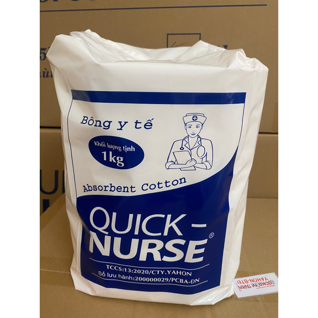 BÔNG Y TẾ QUICK - NURSE 500G-1KG | Shopee Việt Nam