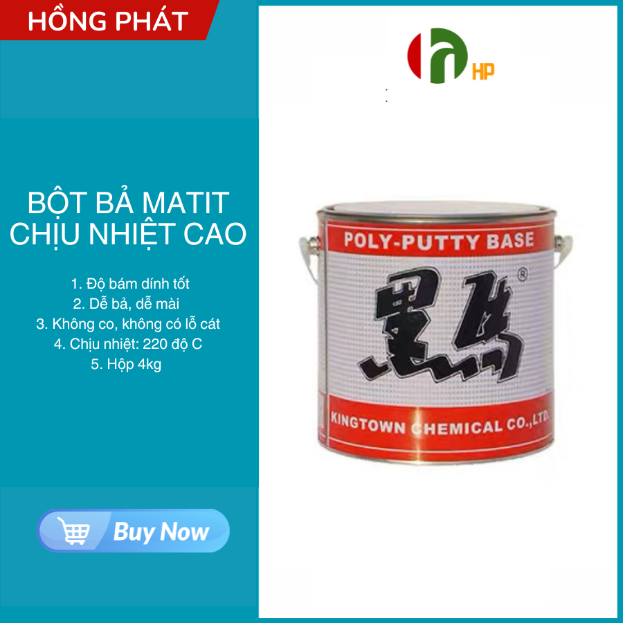 Bả HEIMA chịu nhiệt cao, nhập khẩu, Poly-Putty Base, Hộp 4 cân | Shopee ...