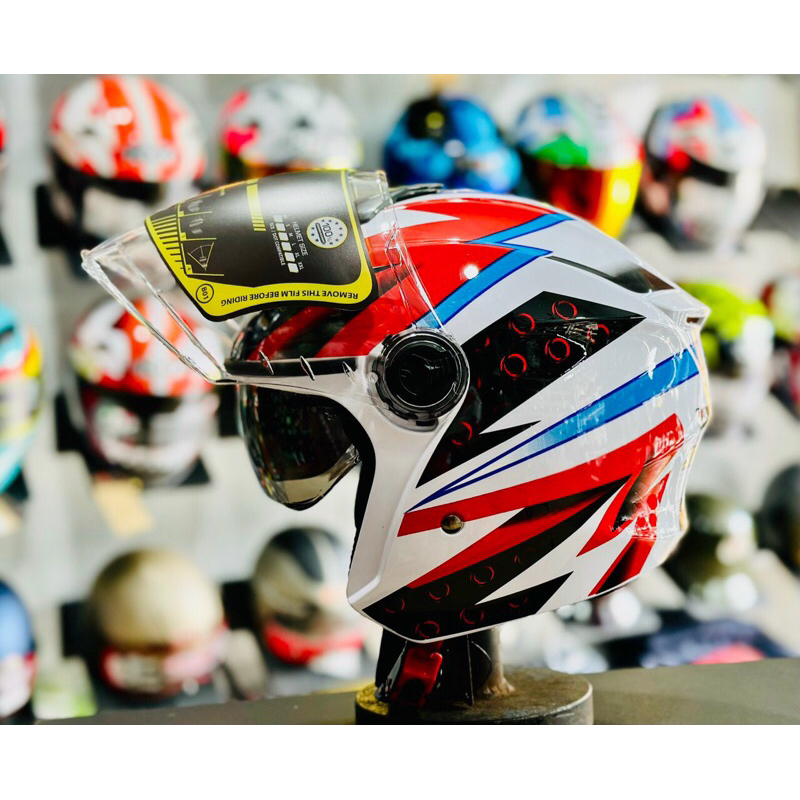 Royal M268 Mũ nón bảo hiểm 3/4 có 2 lớp kính chính hãng cao cấp nam nữ ...