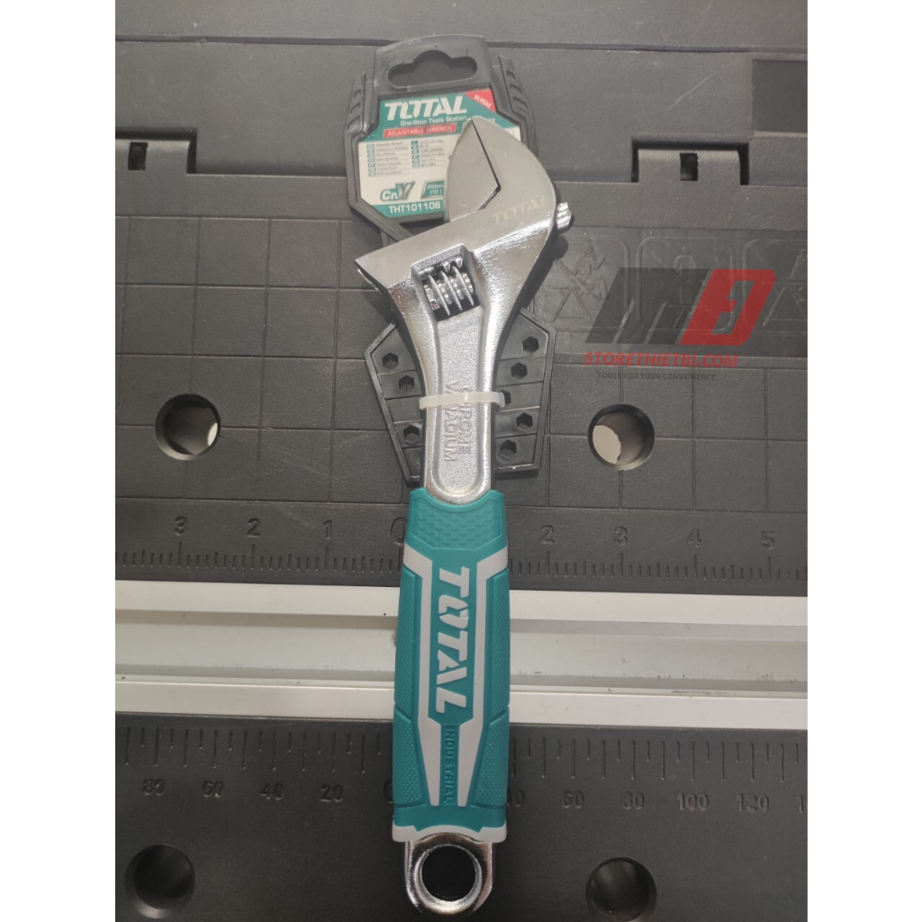 Mỏ Lết 6" 8" 10" 12" Cán Cao Su Mềm Thép Cr-V TOTAL / THT101066 ...