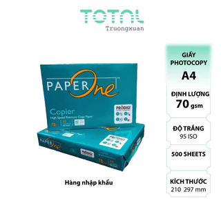 giấy in paper one a4 70gsm giá tốt Tháng 12, 2025 | Mua ngay | Shopee ...