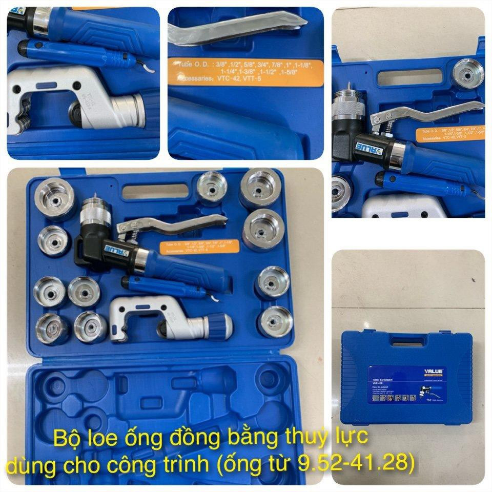 Bộ nong ống đồng bằng thủy lực Value VHE - 42B (Ống 9.52-41.28mm ...