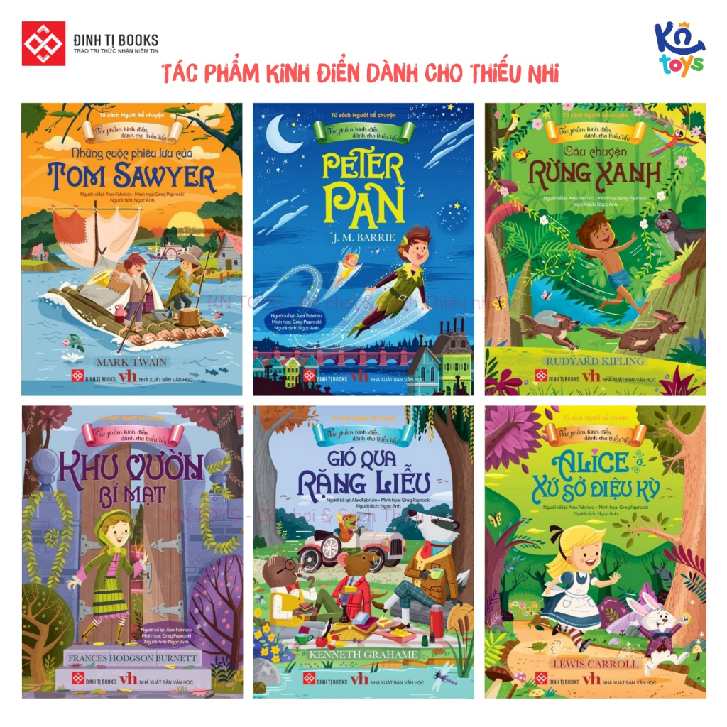 Sách Tác Phẩm Kinh Điển Dành Cho Thiếu Nhi - Đinh Tị Books | Shopee ...