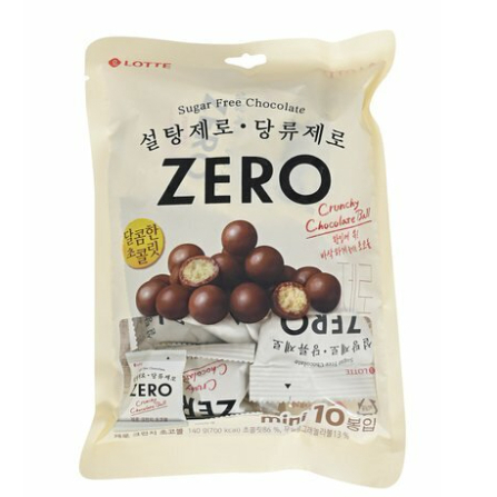 Kẹo Socola Lotte Nhân Bánh Xốp Không Đường - Lotte Sugar Free Crunchy ...