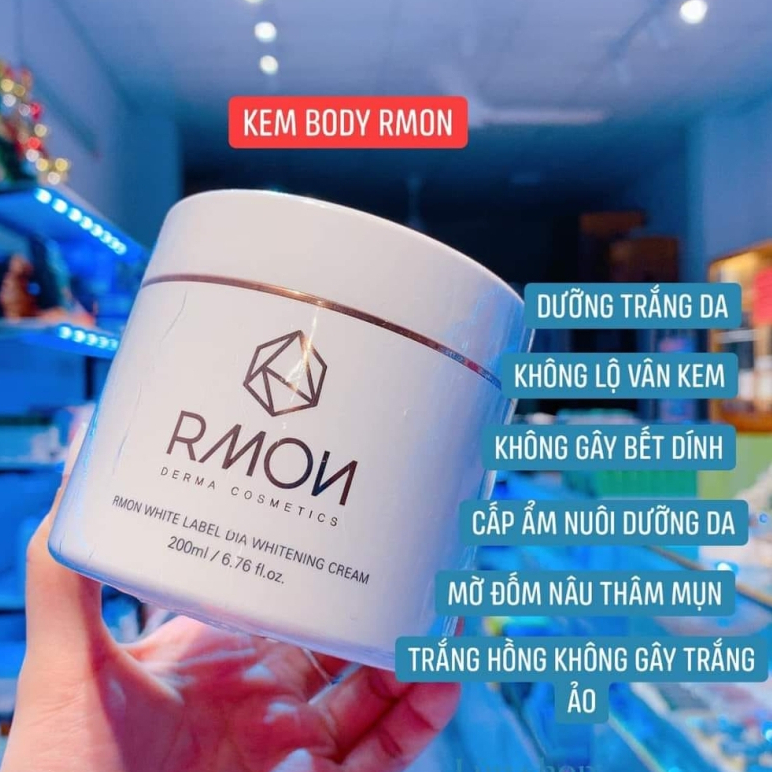 Kem body Rmon [CHÍNH HÃNG] 200ml Hàn Quốc chứa tinh chất tế bào gốc ...