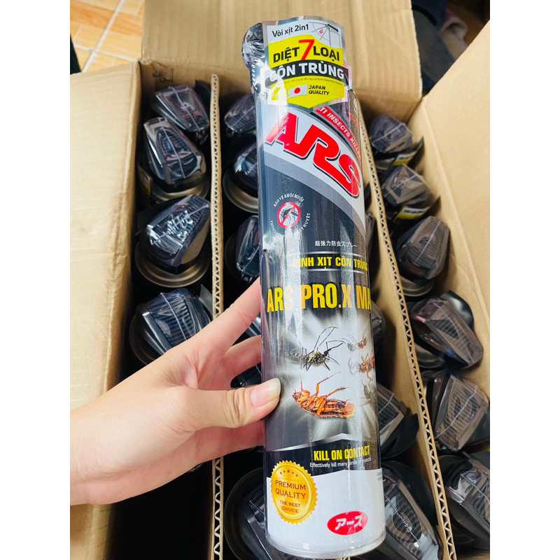 Bình Xịt Muỗi ARS Pro X 7 Loại Côn Trùng 500ml Chính Hãng | Shopee Việt Nam