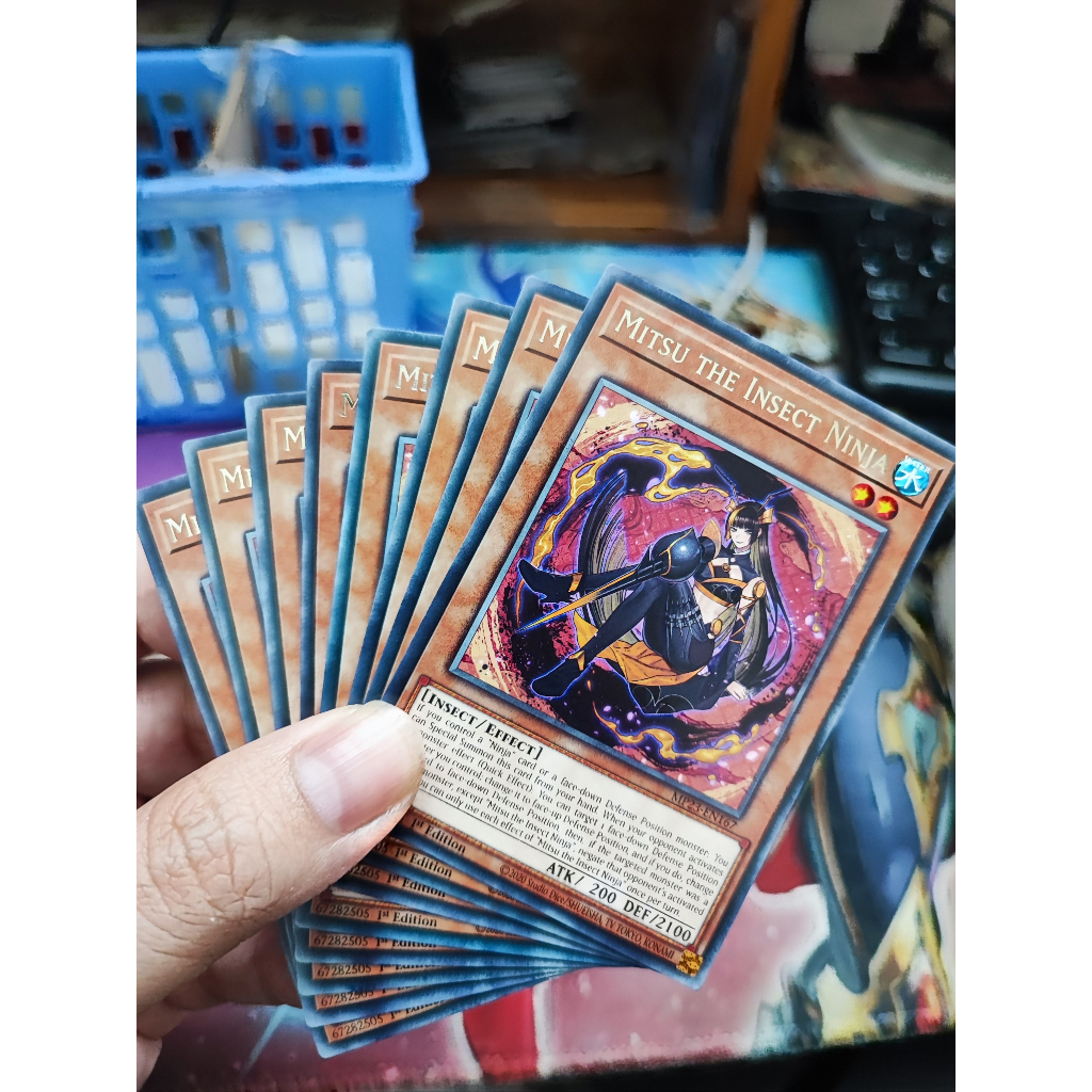 [Yugioh Funny Shop] 1 lá thẻ bài Mitsu the Insect Ninja - MP23-EN167 ...