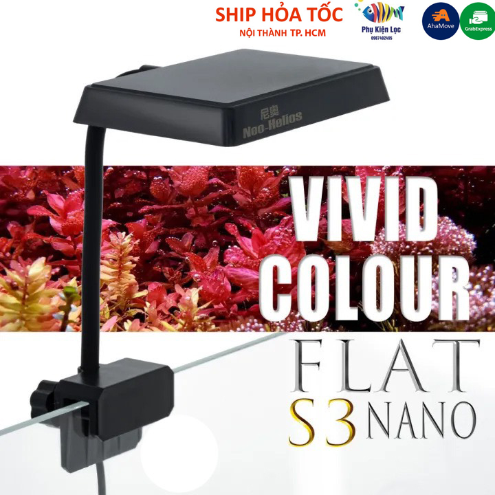 Đèn Led Neo Helios FLAT S3 Plus Nano Chuyên Dụng Cho Hồ Thủy Sinh, Hồ ...