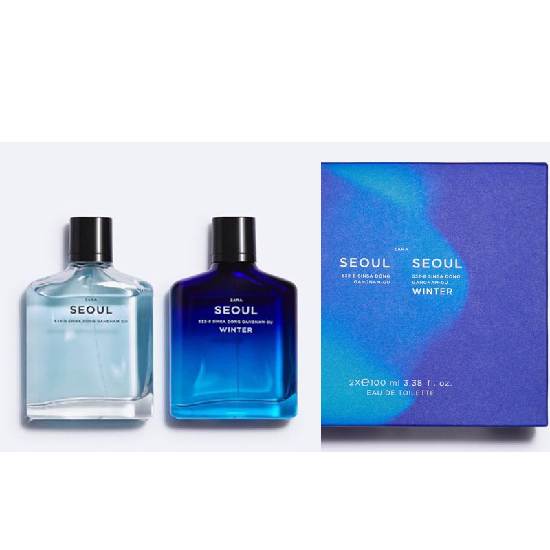 ZARA NAM THƠM LÂU SEOUL + SEOUL WINTER 200ML - M102 | Shopee Việt Nam