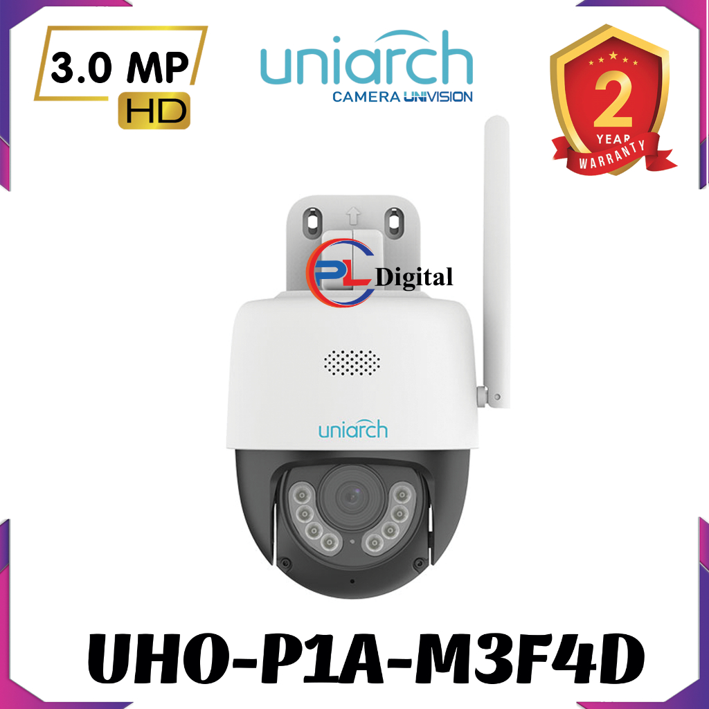 Camera IP Wifi PTZ Uniarch UNV UHO-P1A-M3F4D 3MP - Hàng Chính Hãng | Shopee Việt Nam