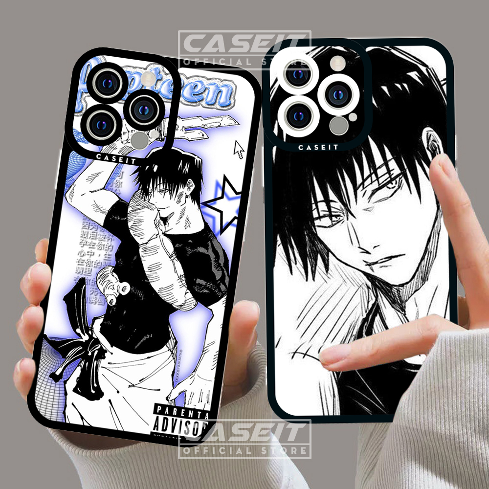 Ốp lưng iphone cạnh vuông Caseit Jujutsu Kaisen Touji Gojo anime manga ...