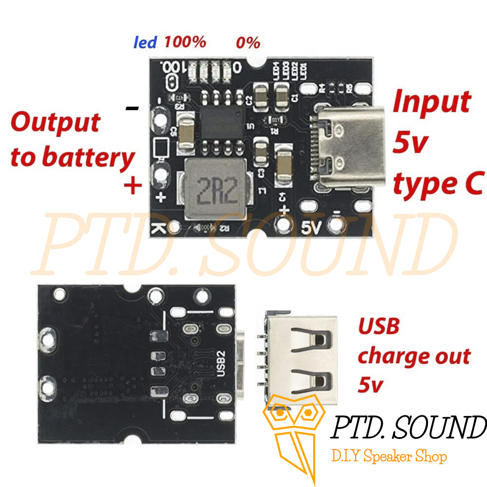 mạch sạc bảo vệ pin 1s 3a , dùng sạc pin 18650 pin li ion từ PTD Sound ...