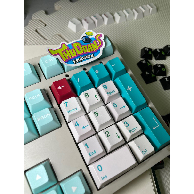 Keycap Lẻ JTK | Nút Numpad JTK | Keycap Double Shoot | Hàng chính hãng ...