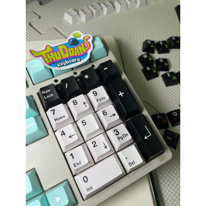 Keycap Lẻ JTK | Nút Numpad JTK | Keycap Double Shoot | Hàng chính hãng ...