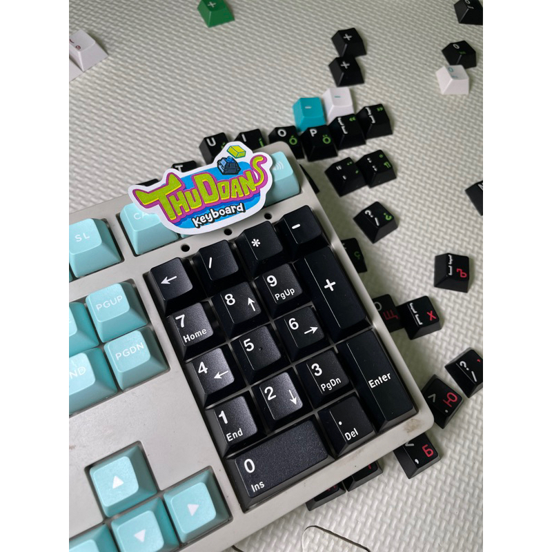 Keycap Lẻ JTK | Nút Numpad JTK | Keycap Double Shoot | Hàng chính hãng ...