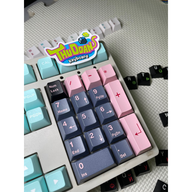 Keycap Lẻ JTK | Nút Numpad JTK | Keycap Double Shoot | Hàng chính hãng ...