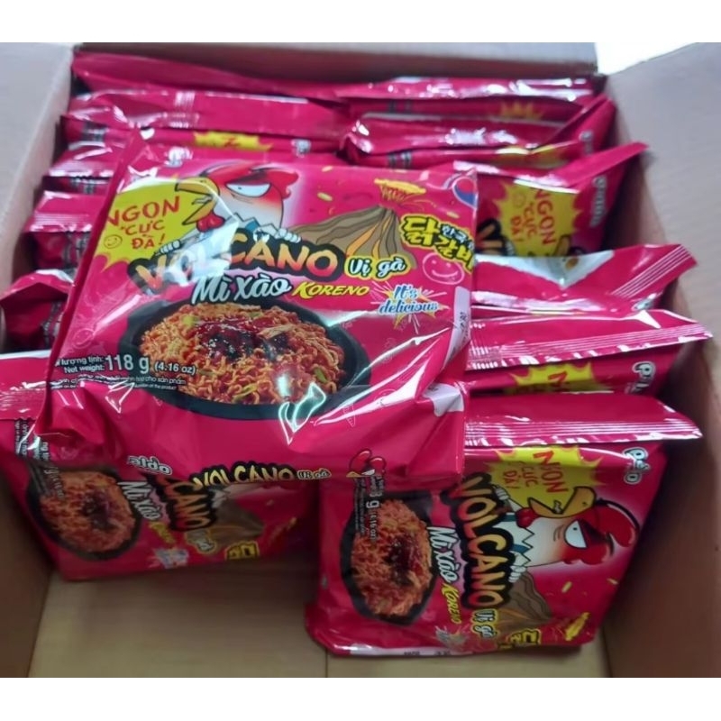 [SỈ 1 THÙNG] MÌ XÀO VOLCANO VỊ GÀ | Shopee Việt Nam