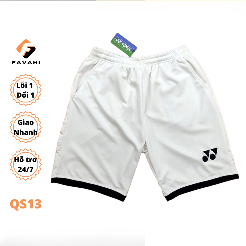 Quần Short Cầu Lông Yonex QFA11 viền Trắng Thi Đấu Cho Nam Dùng Trong ...
