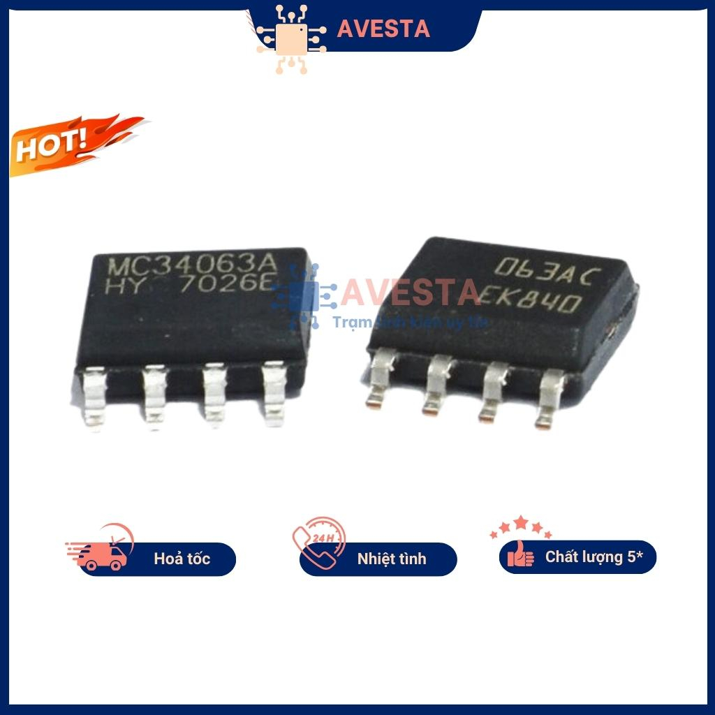 Ic chức năng MC34063 063AC SOP-8 DC-DC Converter chính hãng ST chất ...