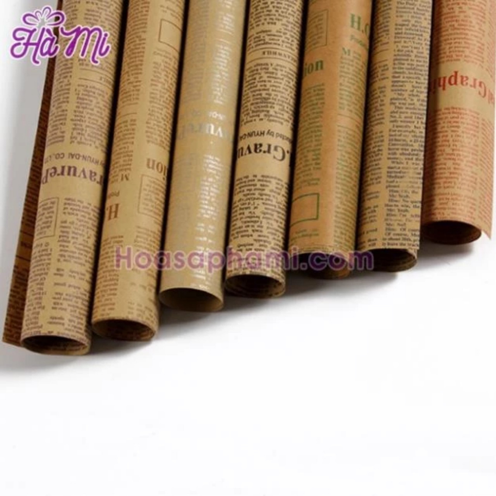 Tập 20 tờ giấy báo gói hoa,bọc vở,bọc quà khổ 50*70cm | Shopee Việt Nam