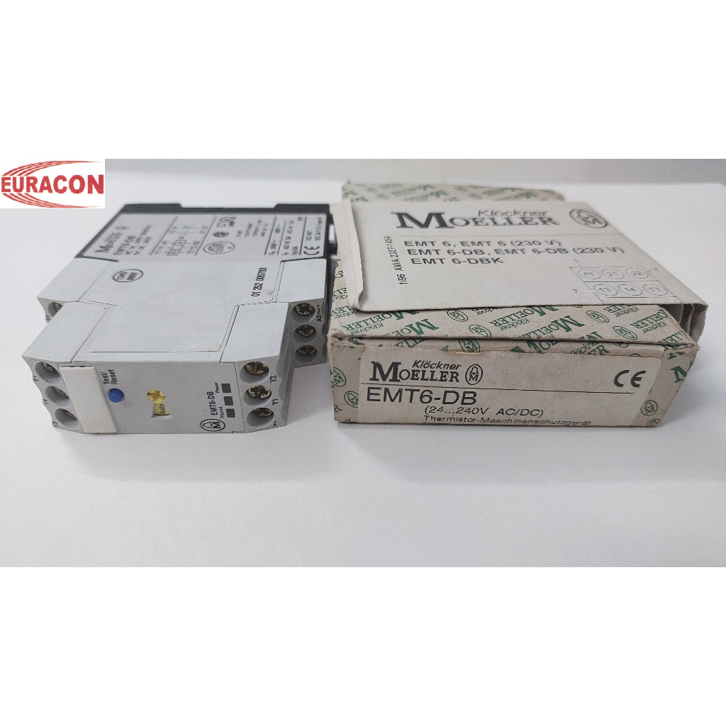 Rơ le bảo vệ động cơ nhiệt điện trở Eaton EMT6-DB;Rơ le bảo vệ quá tải ...