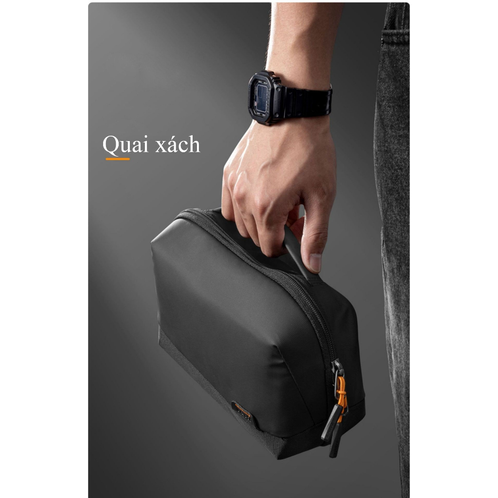 Túi xách tay đựng phụ kiện điện tử bảo vệ thiết bị kỹ thuật số và cáp ...