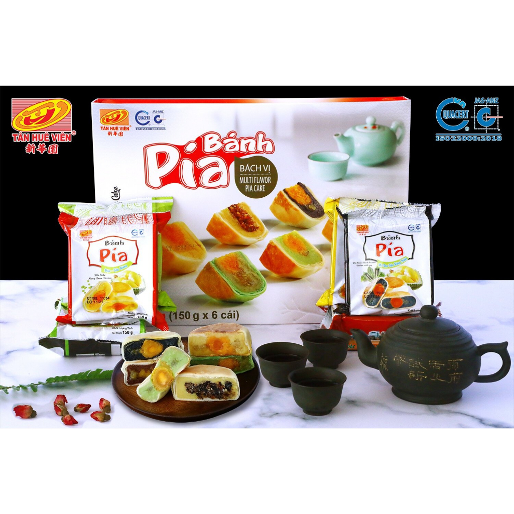 Bánh pía bách vị 900G Tân Huê Viên | Shopee Việt Nam
