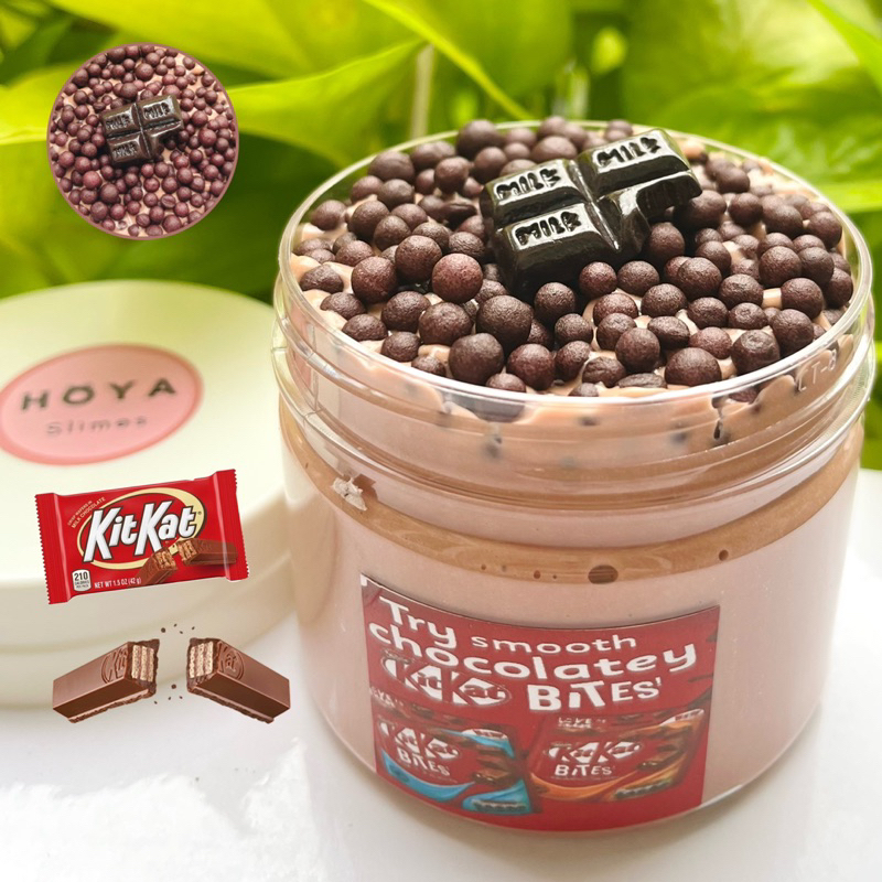 KITKAT BITES/ Slime Xốp Bánh Socola Kitkat/ Đồ Chơi Slime Giải Trí Thơm ...