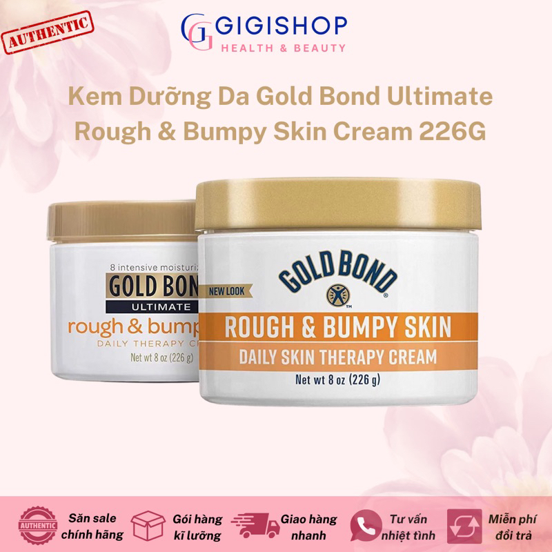 [Bill US] Kem dưỡng da Gold Bond Ultimate Rough & Bumpy Skin Cream 226G ...