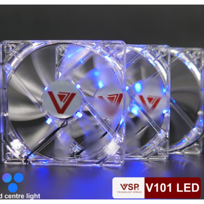 Fan Case VSP V-101 LED Trong Suốt (12cm) | Shopee Việt Nam